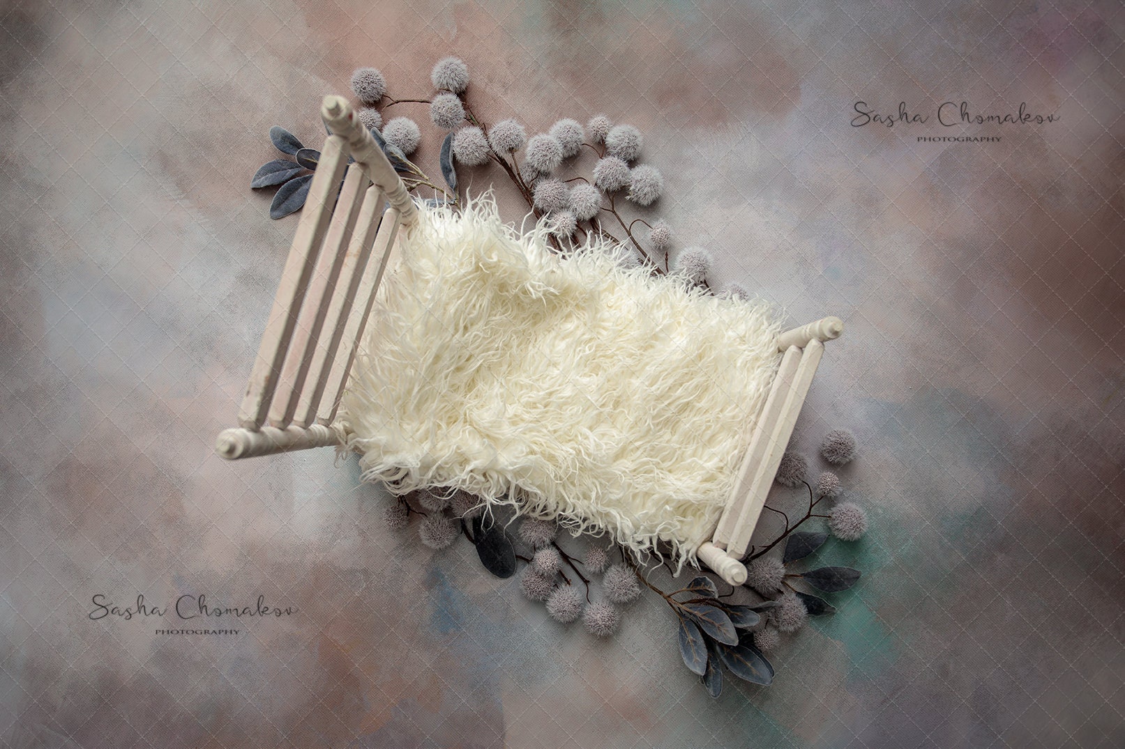 Digital Backdrop, Background Newborn Baby Girl or Boy Gray Overhead ...