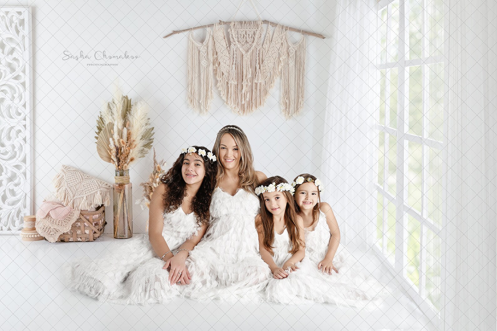 Digital Backdrop Background Maternity , Family Window White Side Lit ...