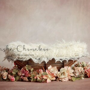 Digital Background Backdrop Newborn Baby Girl or Todller White 6 Months ...