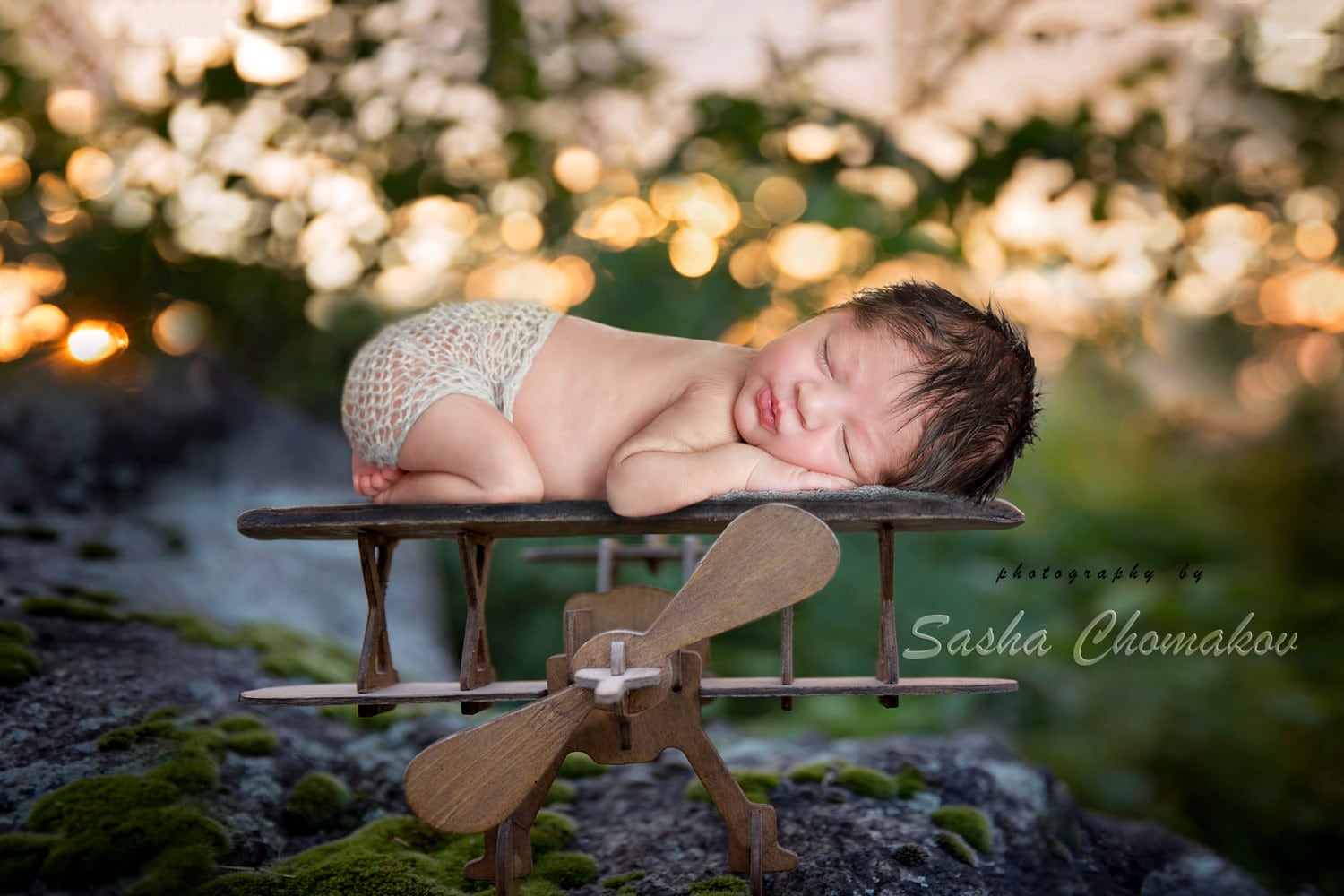Digital Backdrop Background Newborn Baby Girl or Boy Airplane - Etsy