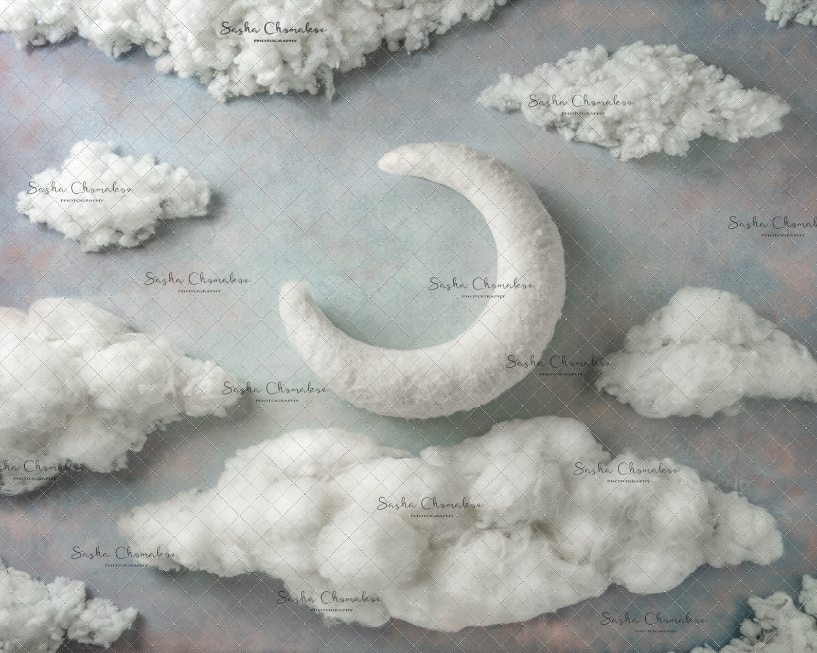 Digital Backdrop Background Newborn Baby Girl Boy Light Moon - Etsy