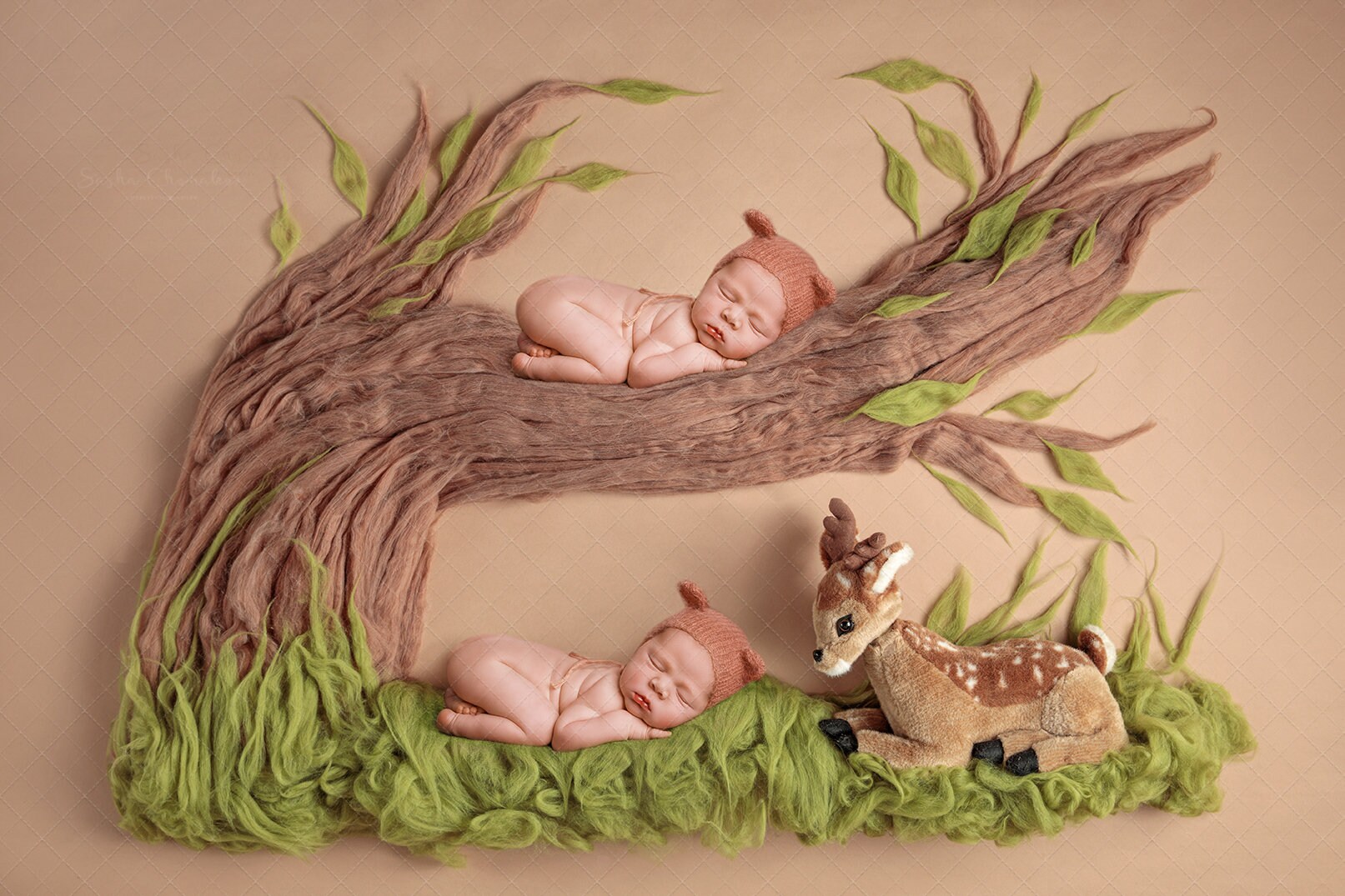 Digital Backdrop Background Newborn Baby Girl or Boy Tree - Etsy