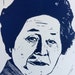 Linocut Portrait of Sensei Keiko Fukuda, Last Living Student of Judo's ...