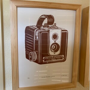 Set of 11 Vintage Camera Linocut Portraits, Limited Edition, This is ...