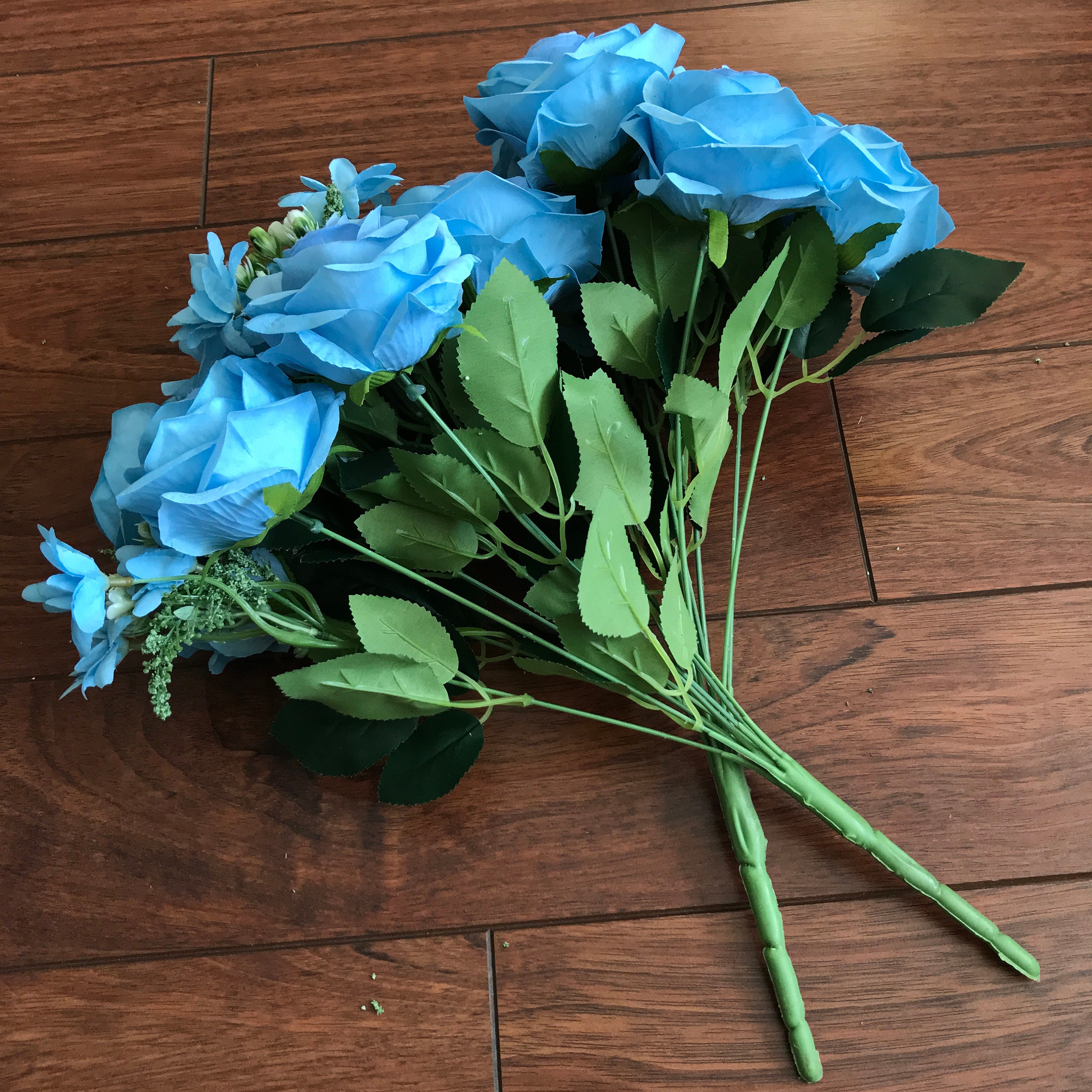 DALAMODA Silk Rose Flowers Rose Bouquet Rose Bush - Etsy