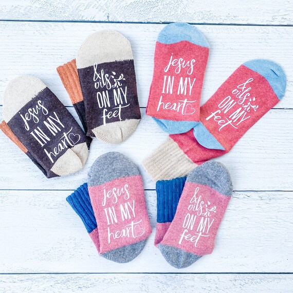 Essential Oil Saying Socks Aromatherapy Woman's Socks | Etsy