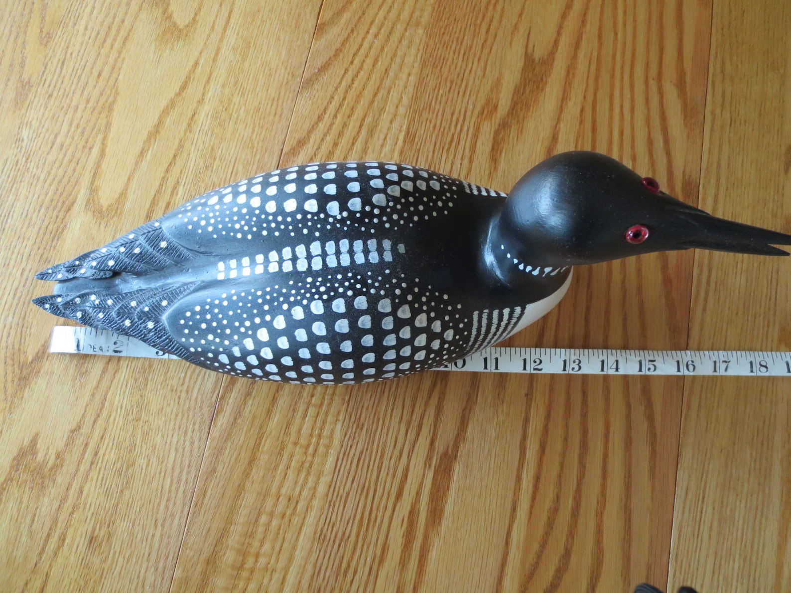 Common Loon Hand Carved | Etsy Canada