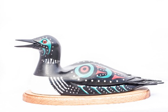 Uncommon Loon Hand-carved - Etsy