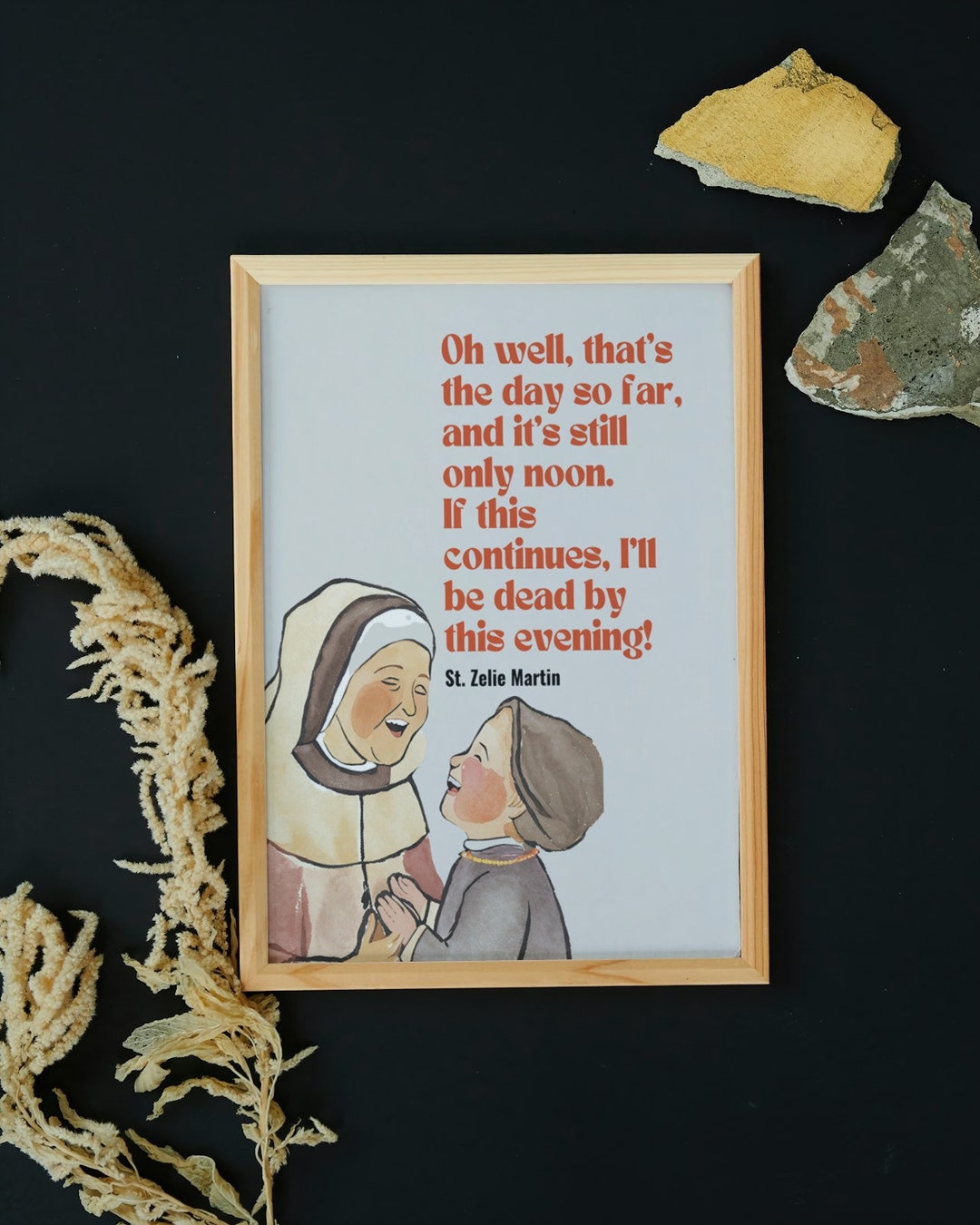 St. Zelie Martin Print | Zelie Martin Quote | Motherhood Quote | Saints ...