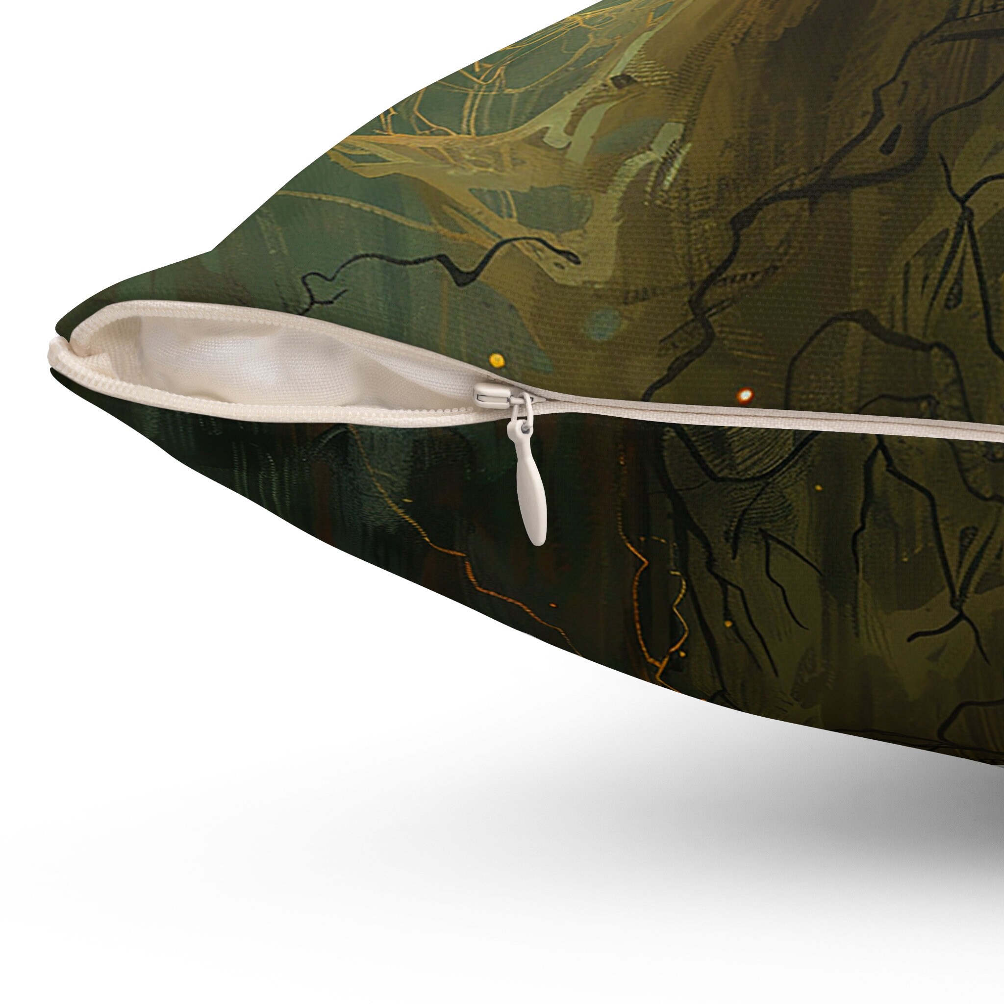 Ghost Holding Candle Pillow Vintage Ghost Decor 2 Sided Pillow Included ...