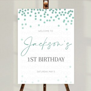 Star Welcome Board Pastel Stars Welcome Sign Shooting Star Rainbow ...