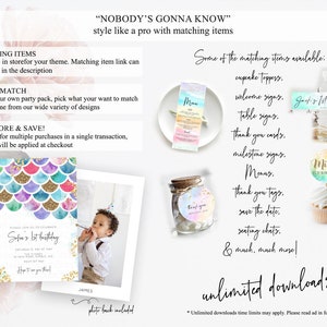 Rainbow Fish Invitation Rainbow Fish Birthday Invitation Watercolor ...