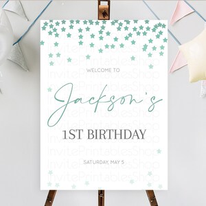 Star Welcome Board Pastel Stars Welcome Sign Shooting Star Rainbow ...