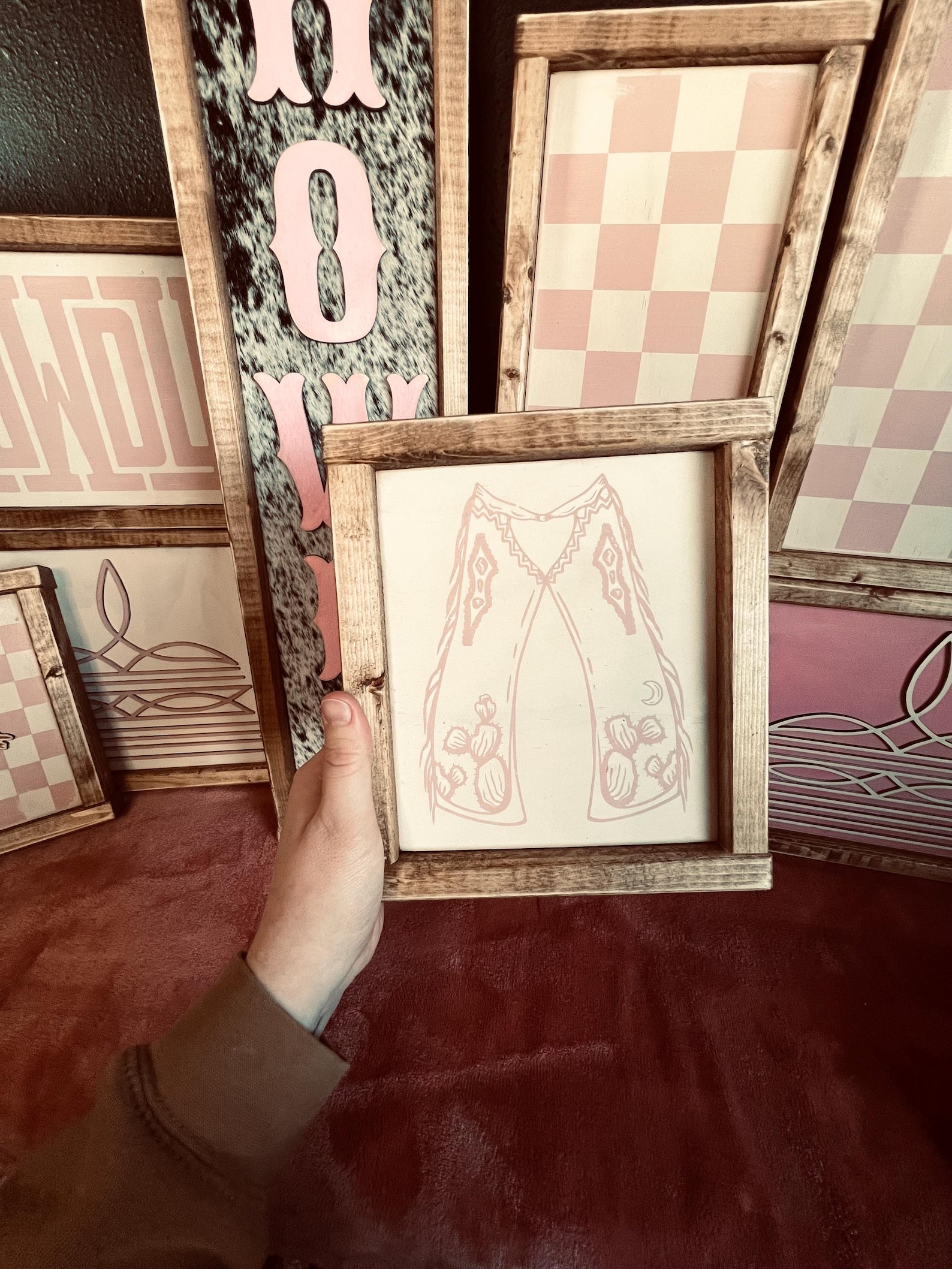 Western PINK Signs *made to Order* - Etsy