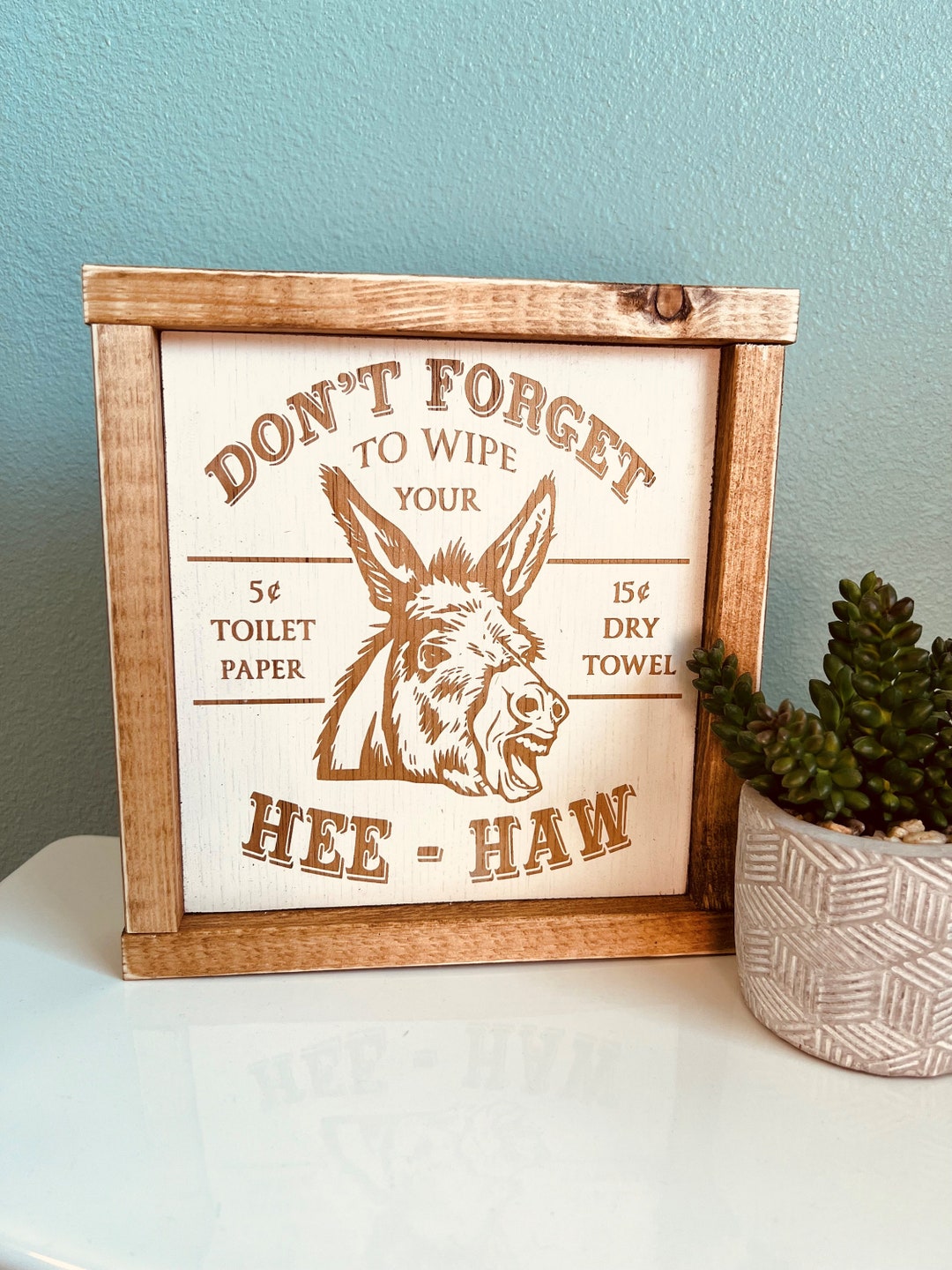 Hee•haw Signs *MADE TO ORDER* - Etsy