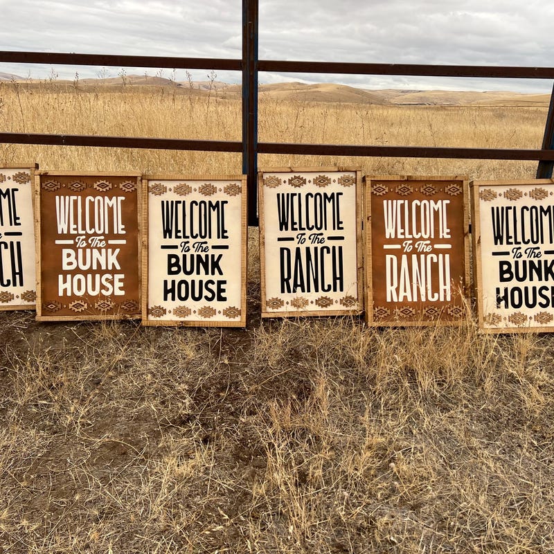 Bunkhouse Sign - Etsy