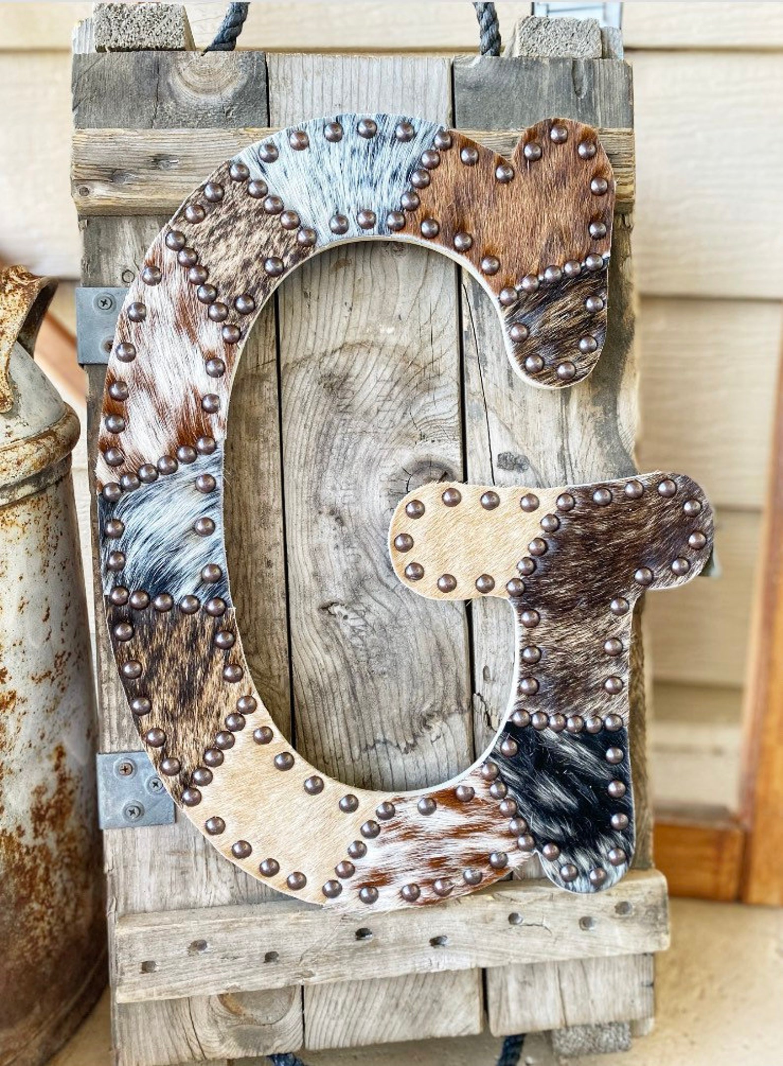 18 Mixed Hair on Hide Letter MADE TO ORDER - Etsy