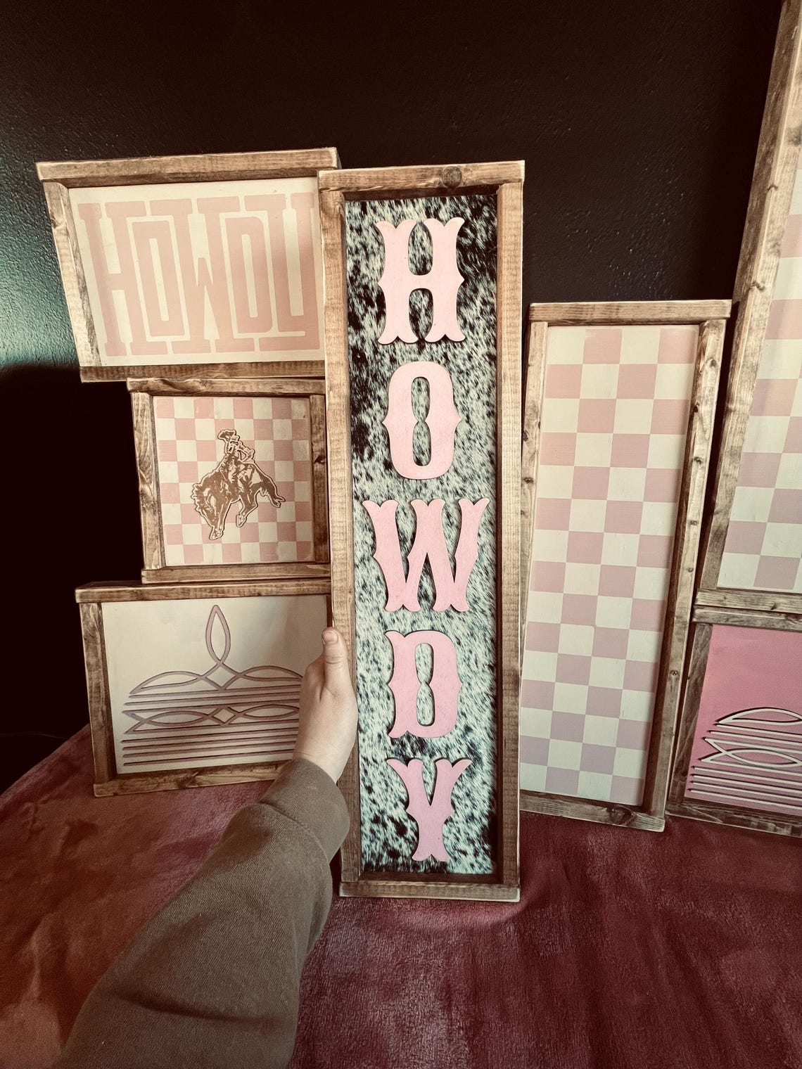 Western PINK Signs *made to Order* - Etsy