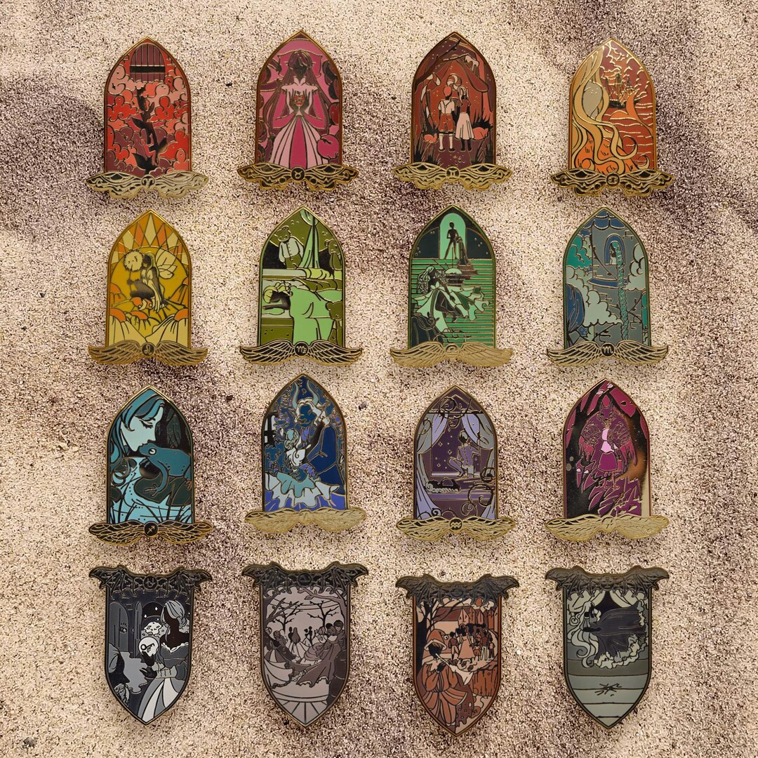 Zodiac X Fairy Tale Enamel Pins - Etsy