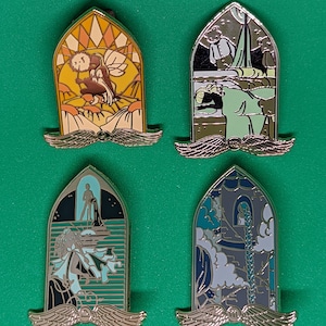 Zodiac X Fairy Tale Enamel Pins - Etsy