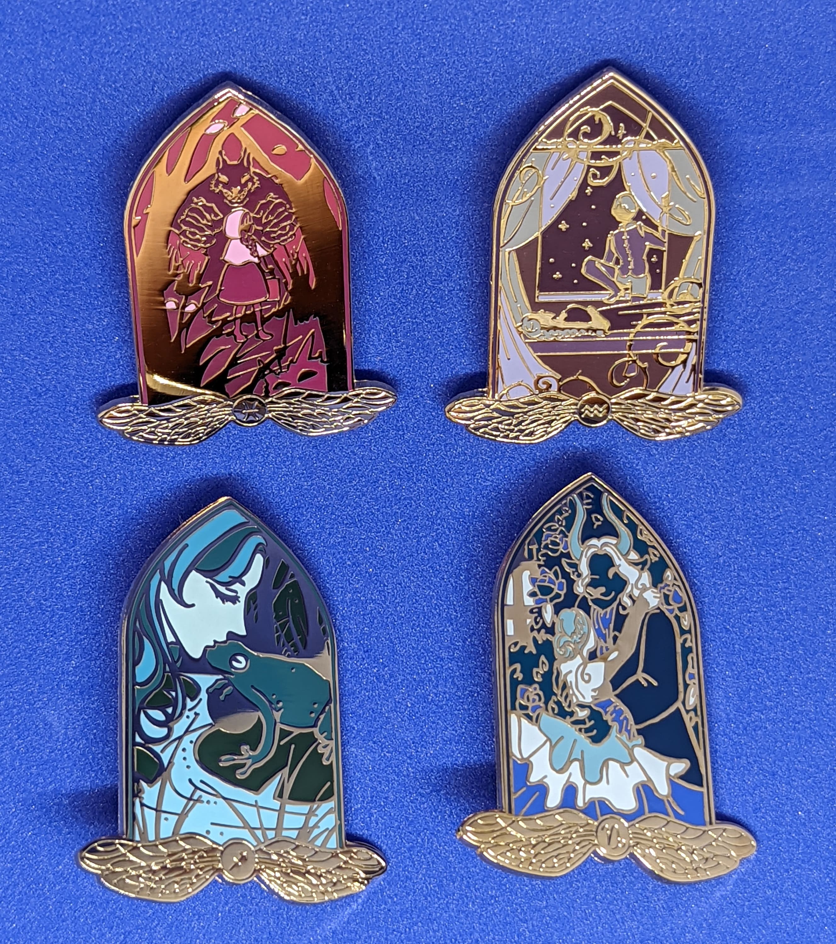Zodiac X Fairy Tale Enamel Pins - Etsy