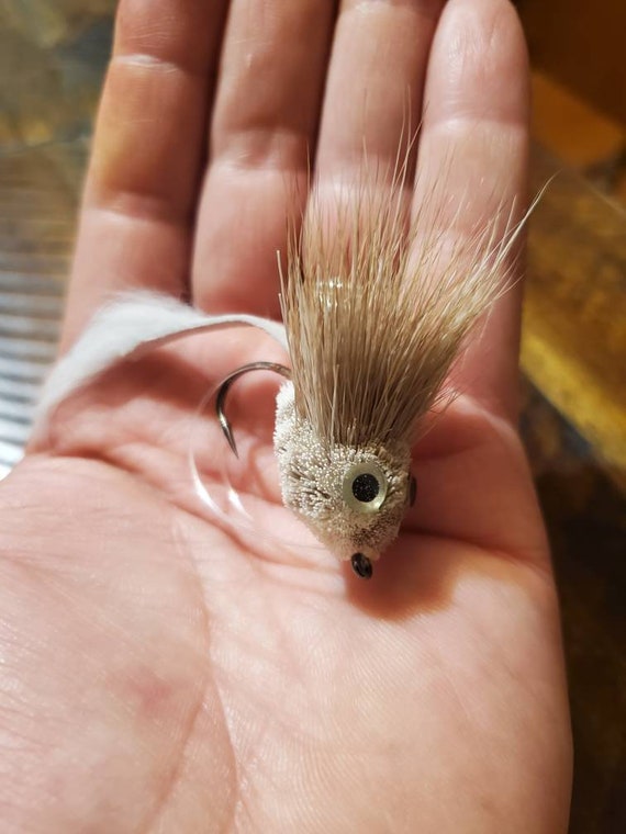Flies Deer Hair Mouse Deer Hair Flies Mouse Fly Bassbugs | Etsy
