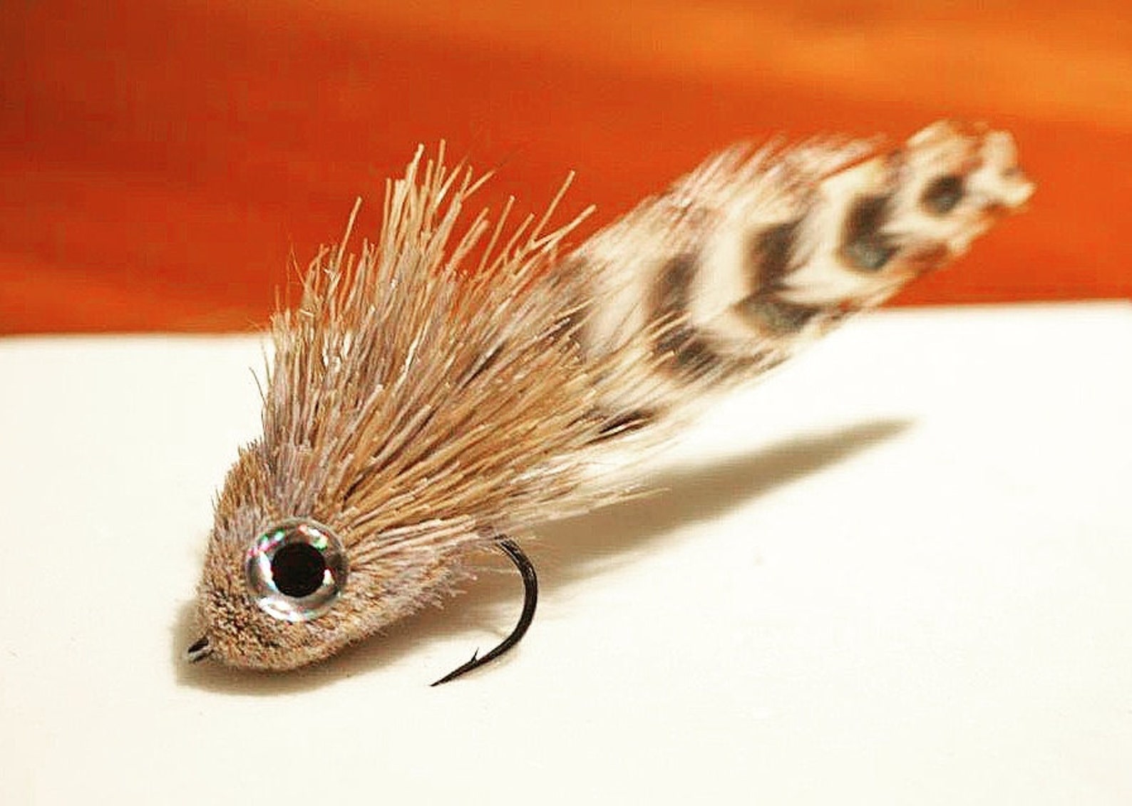 Deer hair streamer bass fly fly fishing fishing streamer | Etsy