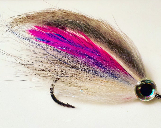 Rainbow Streamer, Fly Fishing Fly, Streamer, Size 1, Bass Fly, Trout ...