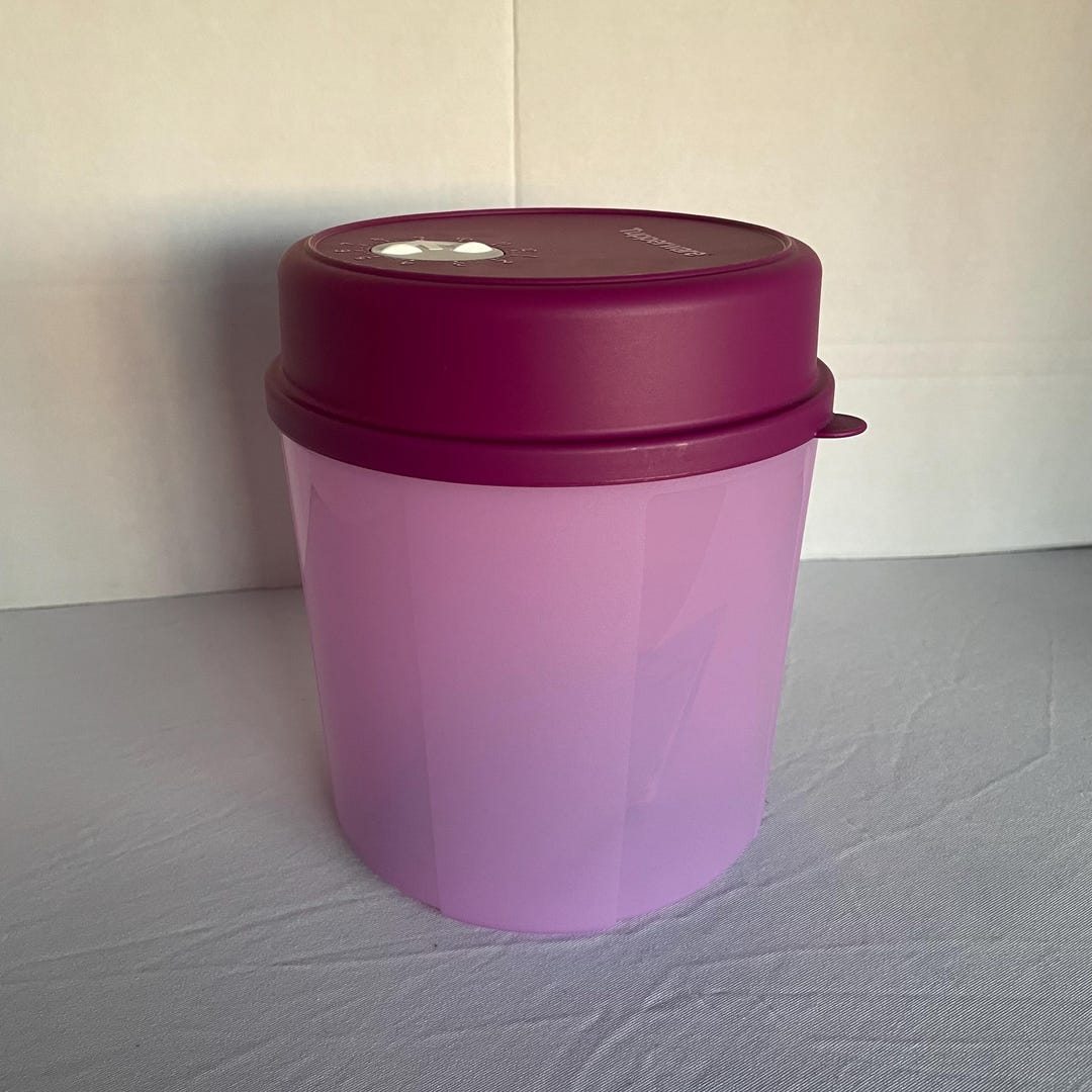 Tupperware Freezer Mate Cylinder Container - Etsy