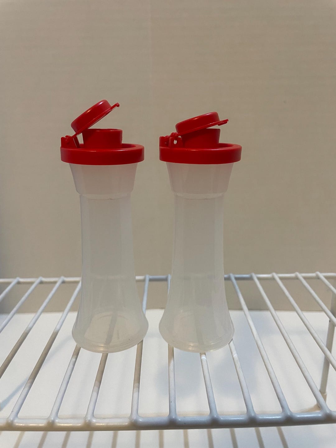 Salt and Pepper Shakers From Tupperware - Etsy