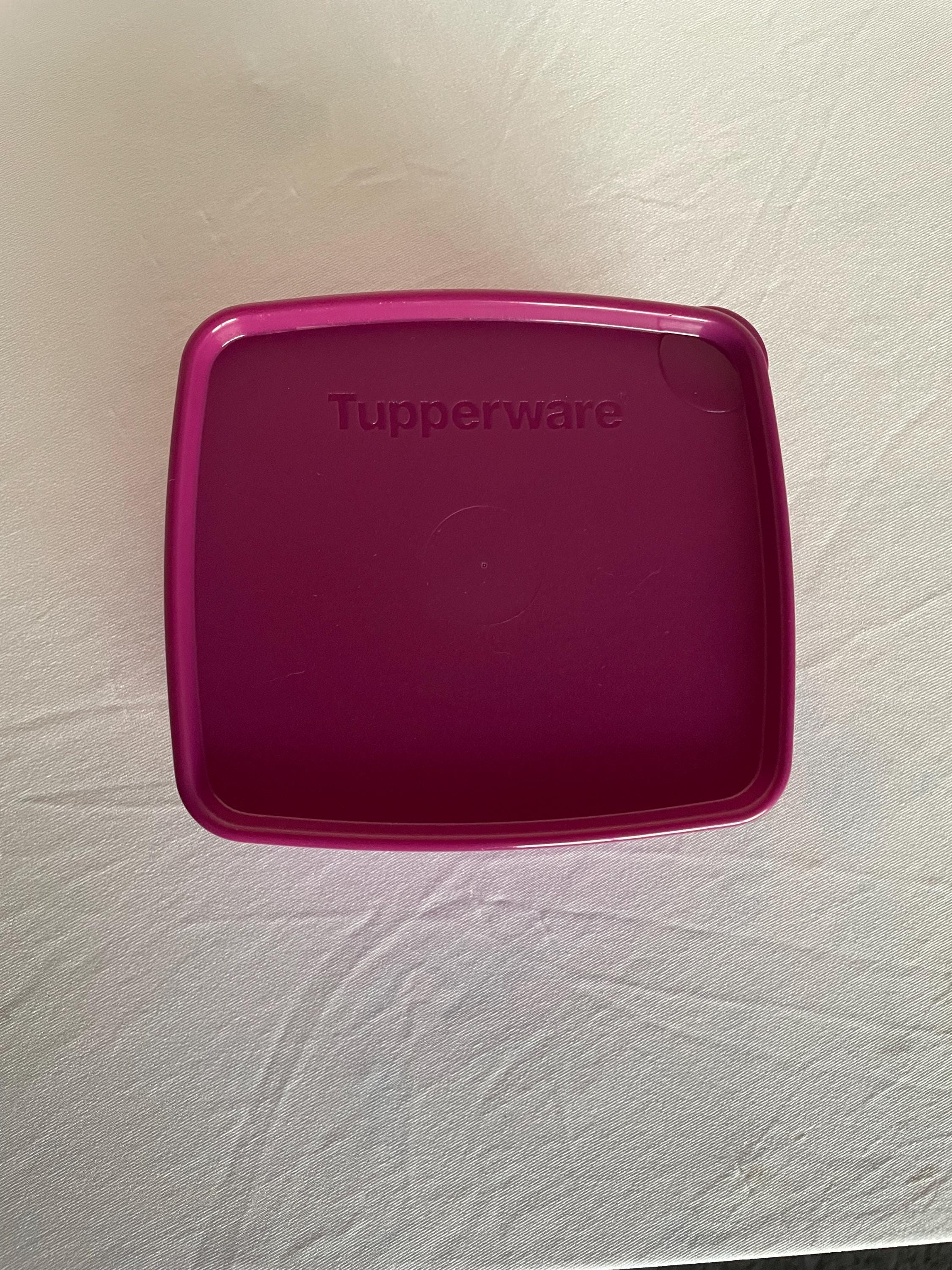 Tupperware Square Container - Etsy
