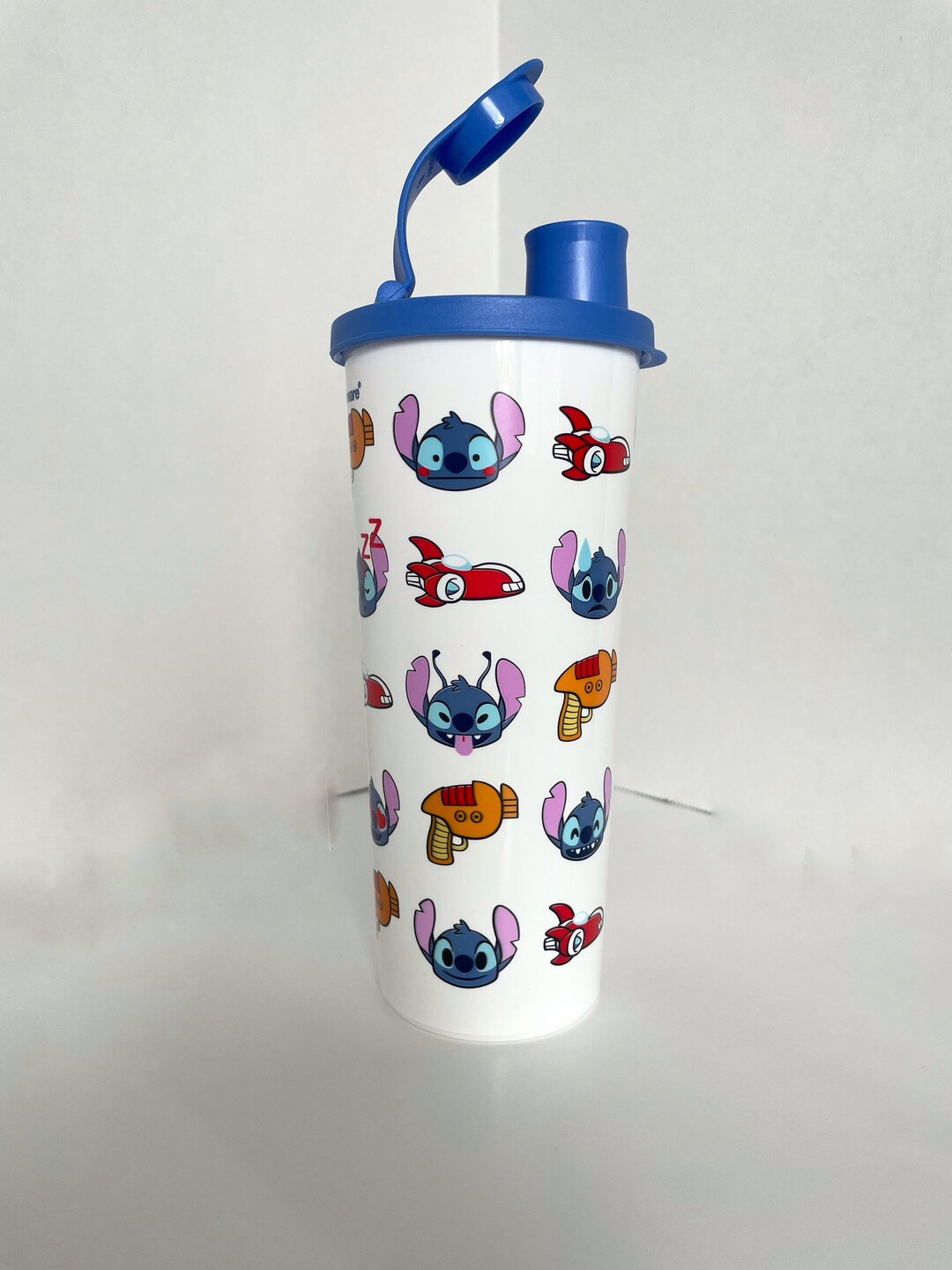 Tupperware Disney Stitch Emoji Kids Tumbler 16 Oz - Etsy