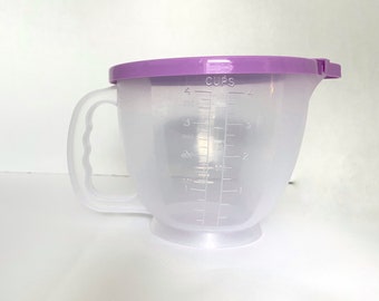 Tupperware Mix N Stor Plastic Measuring Pitcher 4 Cups - Etsy
