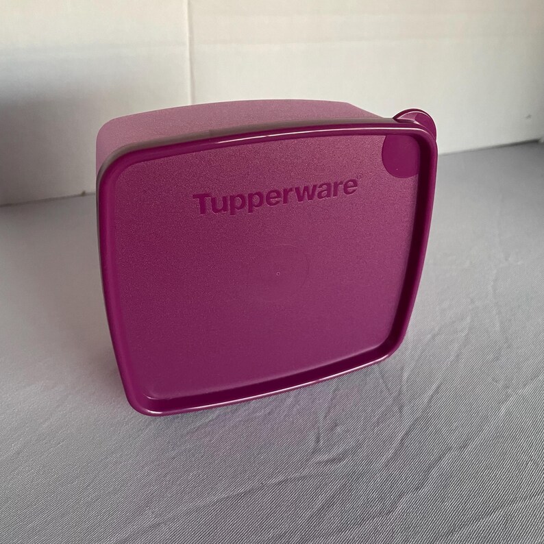 Tupperware Square Container - Etsy