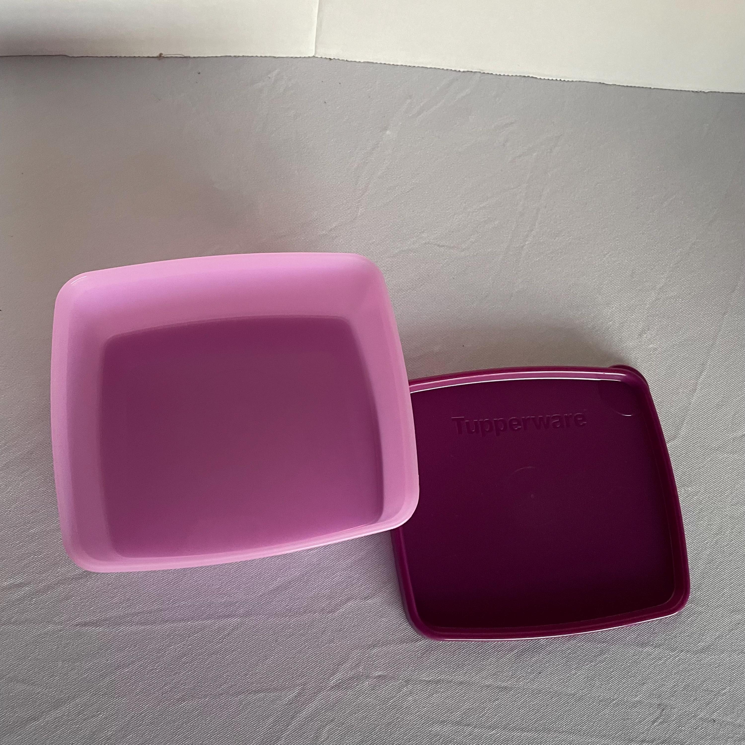 Tupperware Square Container - Etsy