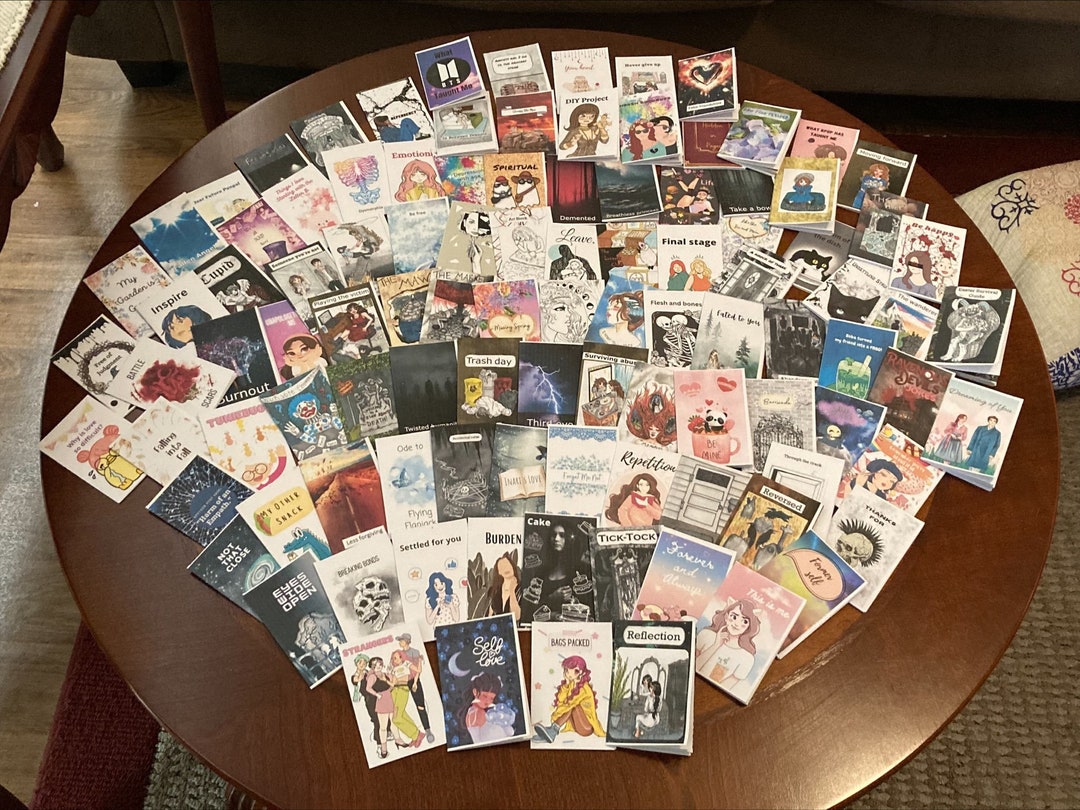 Mystery Zine Bundles 8 Sizes Mini Zines Bundle Pack Minizine - Etsy UK