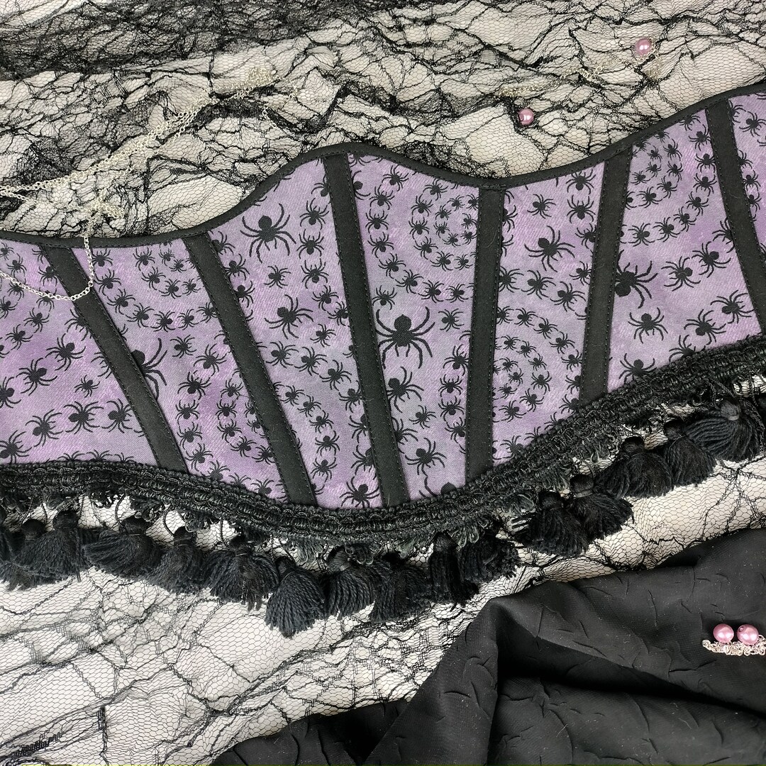 Spider Web Fringe Underbust - Etsy