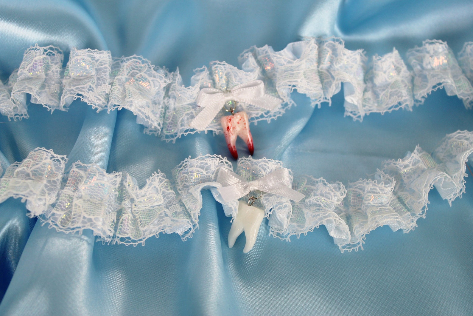 Pastel Lace Tooth Choker - Etsy