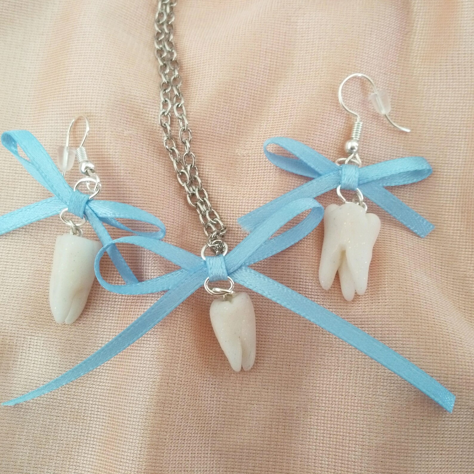 Teeth Jewelry Bloody Tooth Charm | Etsy