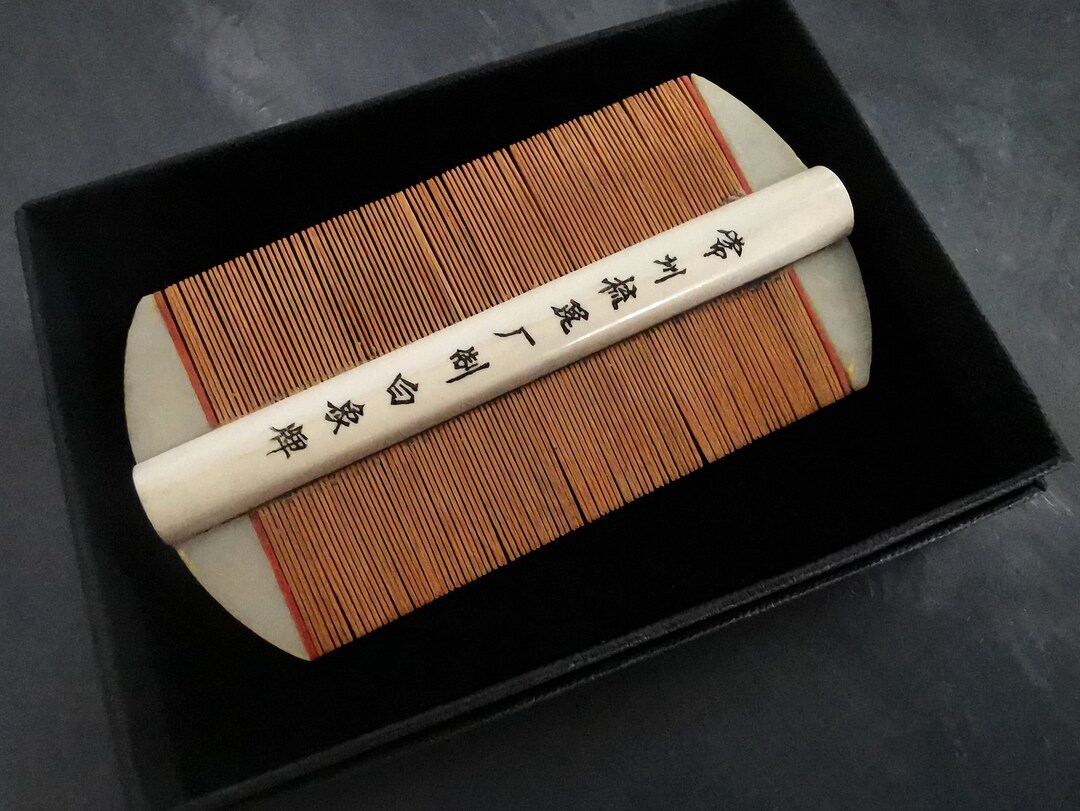 Collectible Vintage Bamboo and Bone Comb From China - Etsy Australia
