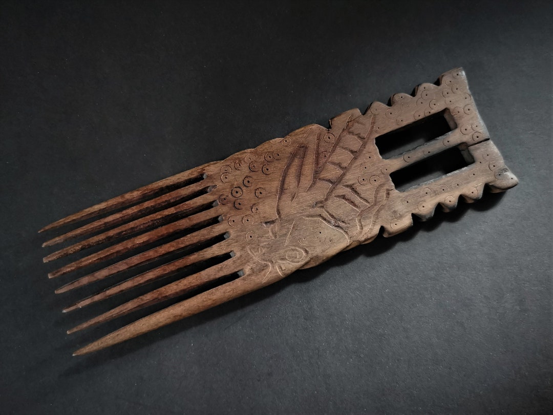 Vintage Tribal Comb From West Africa, Ethnic, Collectible - Etsy