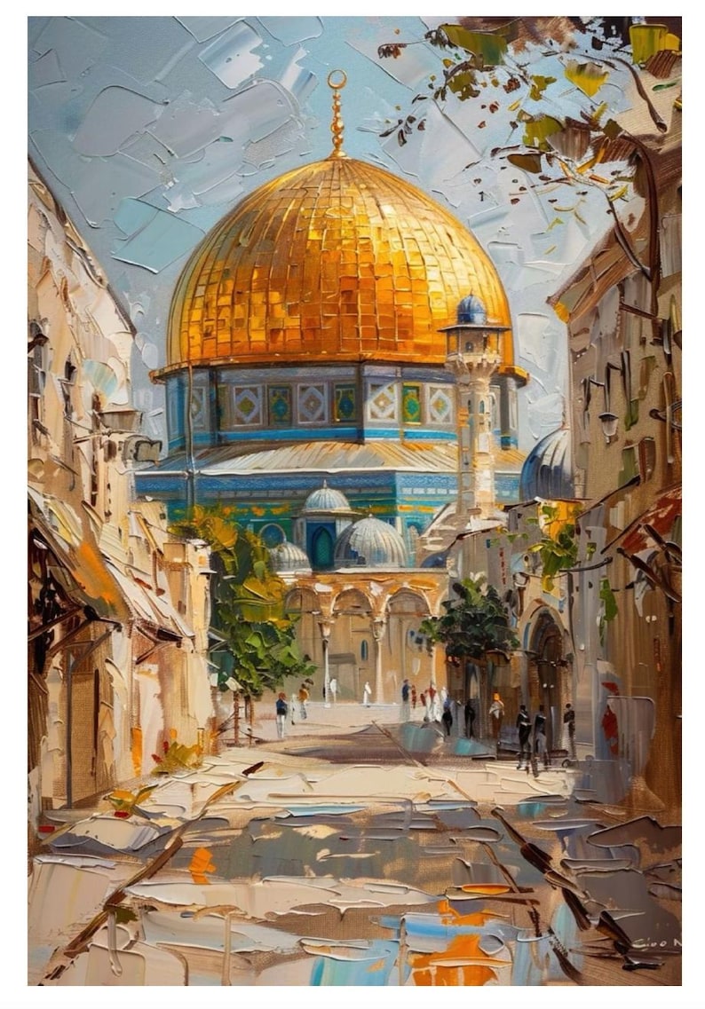 Al Aqsa Cross Stitch Pattern Embroidery Palestine | DIY Handmade ...