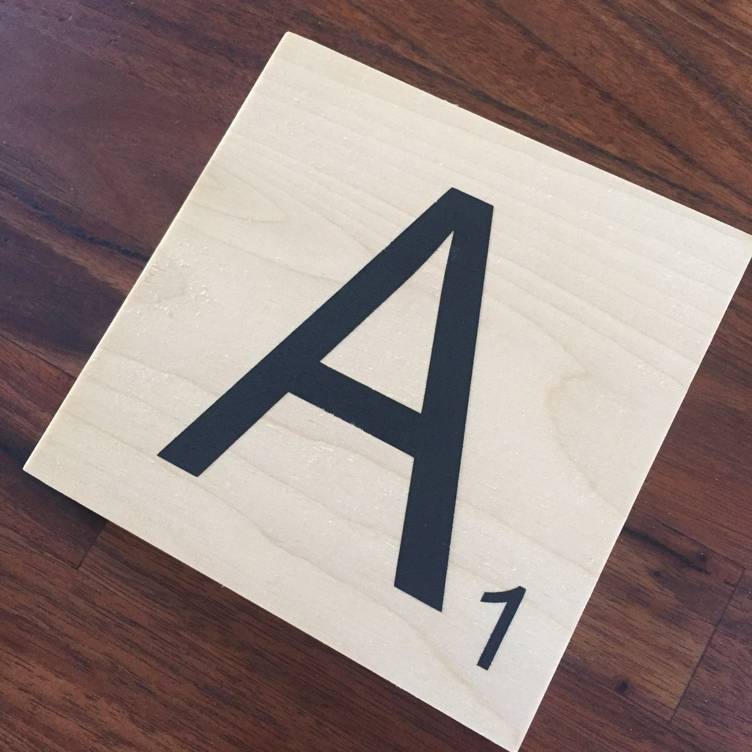 Word Game Letter STENCIL or DECAL / Scrabble Letter Stencil or Decal ...