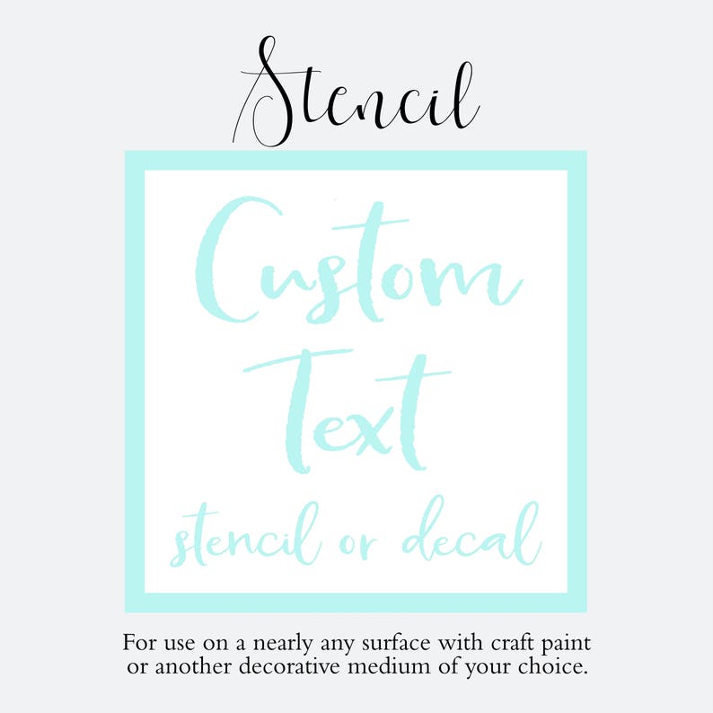 Word Game Letter STENCIL or DECAL / Scrabble Letter Stencil or | Etsy