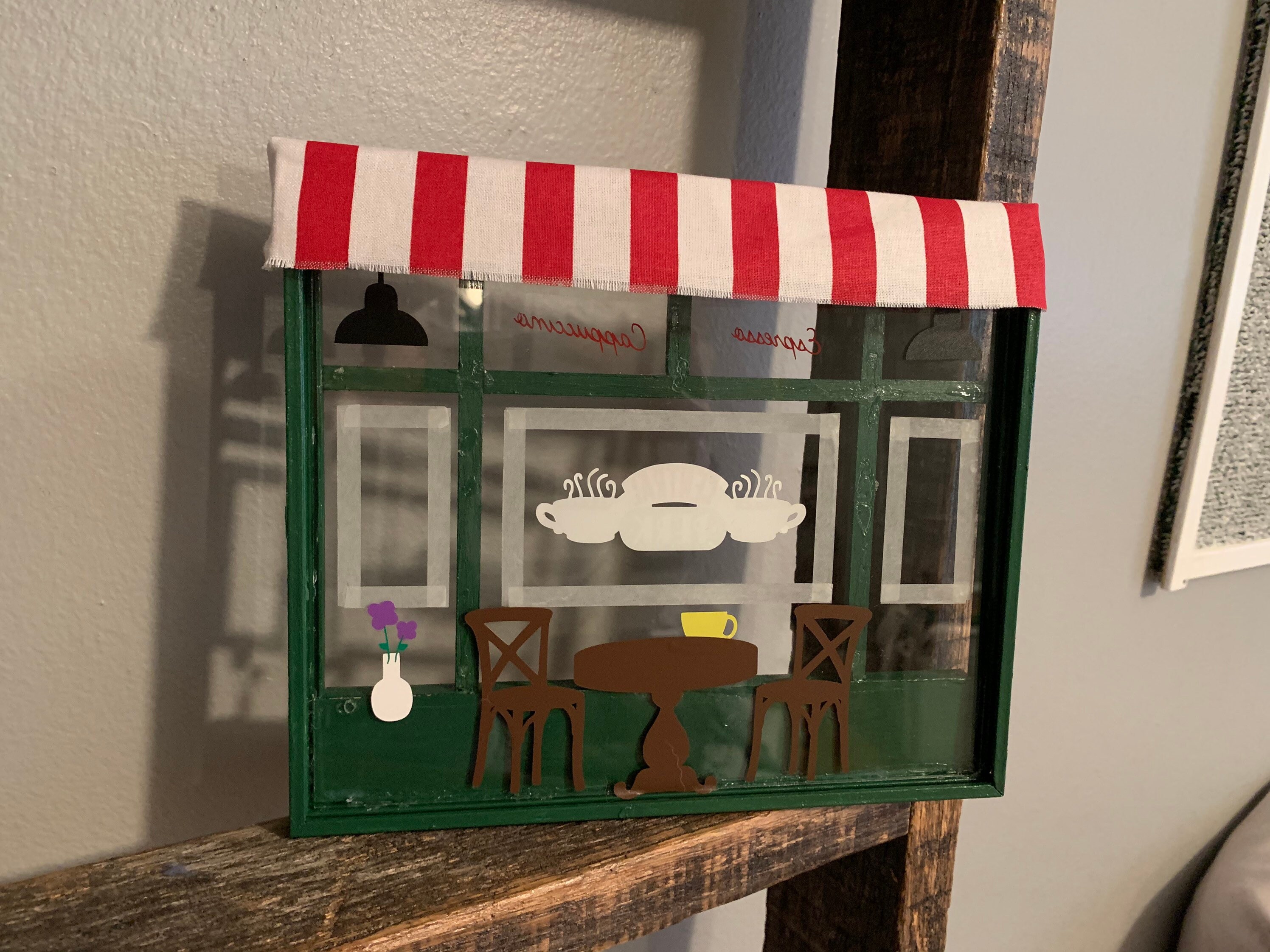Central Perk Miniature Window Display - Etsy
