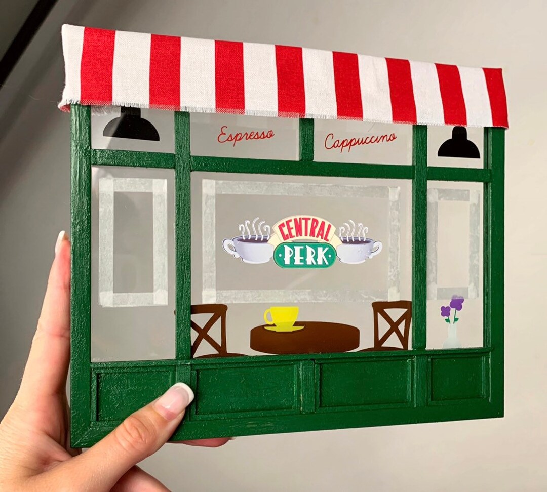 Central Perk Miniature Window Display - Etsy