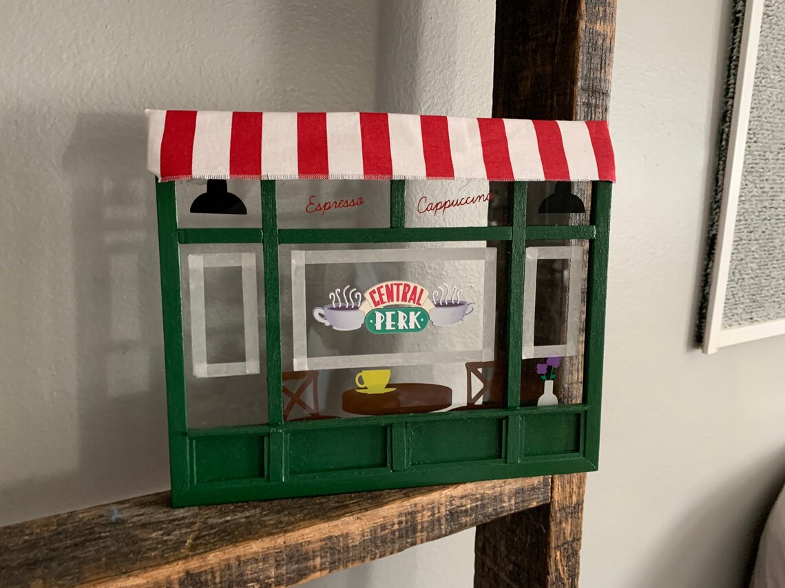 Central Perk Miniature Window Display - Etsy