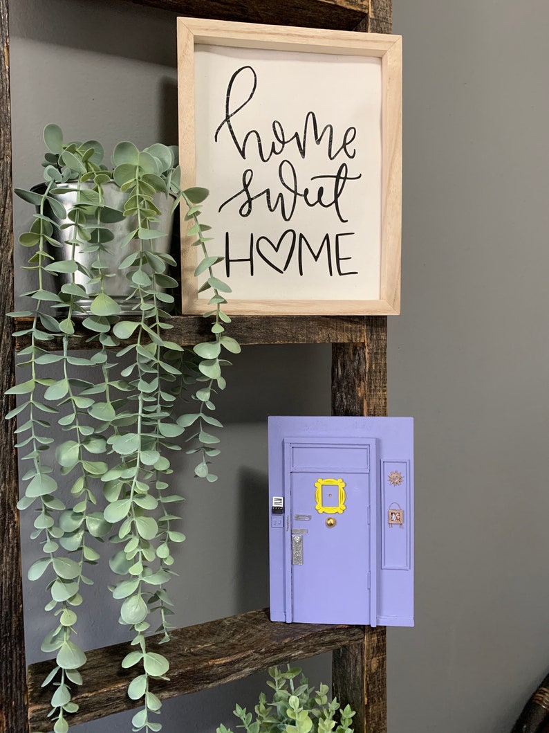 Friends Door Monica’s Purple Apartment - Etsy