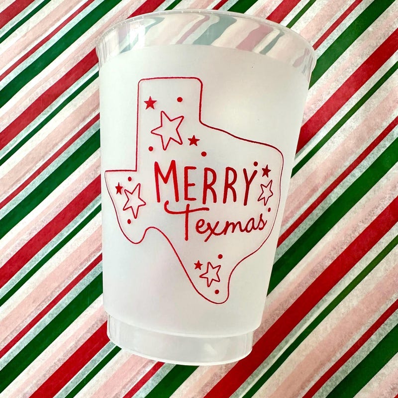 Clear Texans Cup - Etsy