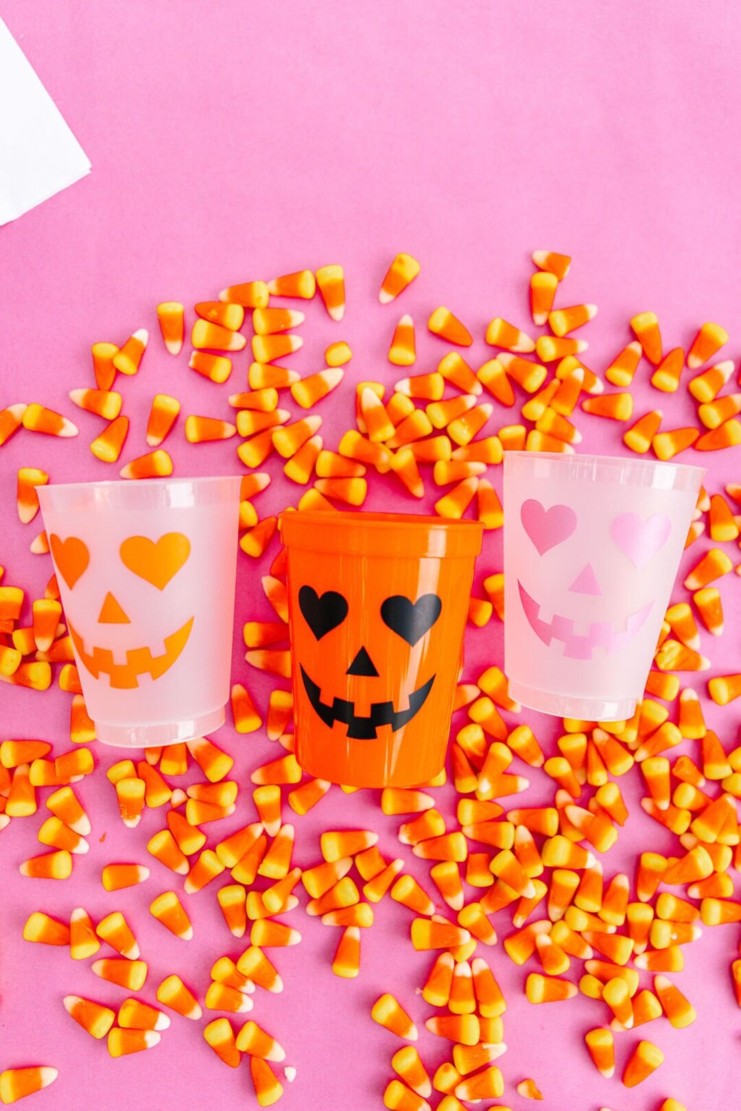 Jack O' Lantern, Heart Eyes, Stadium Cups, Halloween Stadium Cup ...
